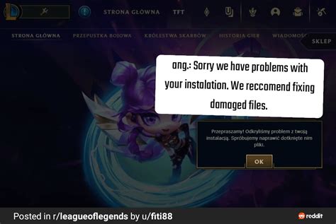 Help Me I Cannot Play Due To This Bugerror Rriotgames