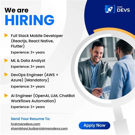 Marsdevs On Linkedin Hiring Technology Jobs Openings Developers