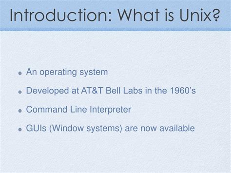 Ppt Learning Unixlinux Powerpoint Presentation Free Download Id5754306