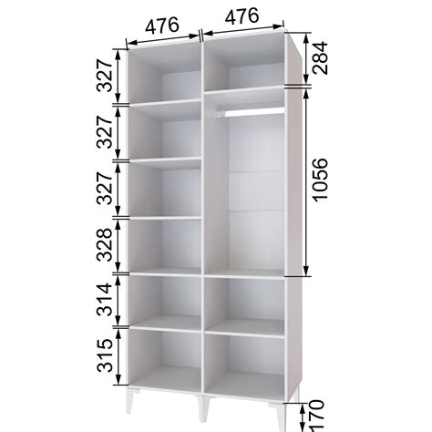 Купить Шкаф 2 х ств ТШ 21 Толедо в Ростове на Дону отличные цены на распашные шкафы Интернет