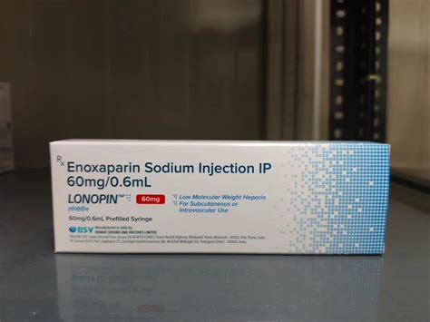 60mg Enoxaparin Sodium Injection At ₹ 560 Piece Vijayawada Id 2854742592930