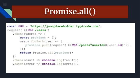 Explaining Promiseall Asynchronous Javascript Part 3 Youtube