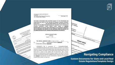 Custom Real Estate Documents