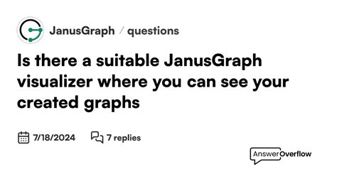 Is There A Suitable Janusgraph Visualizer Where You Can See Your