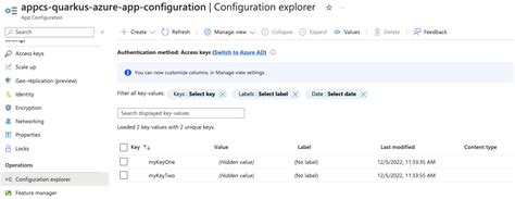 Quarkus Azure App Configuration Extension Quarkiverse Documentation