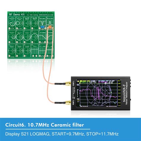 Snapklik Filter Attenuator RF Demo Kit NanoVNA RF Tester Board For NanoVNA H NanoVNA F
