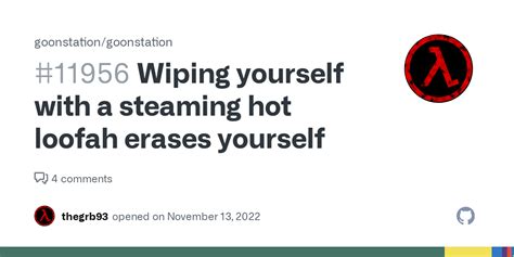 Wiping Yourself With A Steaming Hot Loofah Erases Yourself · Issue