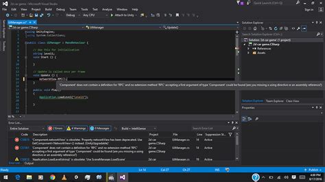 Networkviewrpc Not Accessible In Unity 54 Questions And Answers Unity Discussions