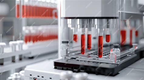 Automated Liquid Handling System In A Laboratory Setting Premium Ai