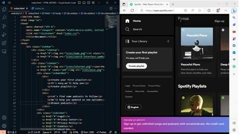 Jatin Saini On Linkedin Spotifyclone Html Css Webdevelopment