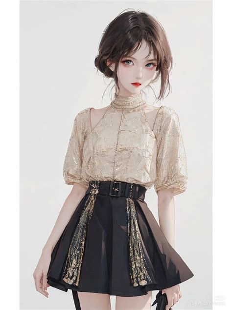 Pin By Karadori On Fashion Anime Dress Fashion Outfits Dress Design