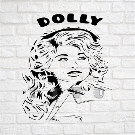 Dolly Parton Silhouette Svg Etsy