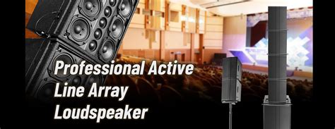 Professional Active Line Array Loudspeaker System Guangzhou DSPPA Audio Co Ltd
