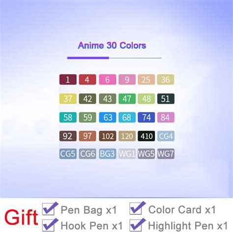 Touch Markers 30 40 60 80 Color Sketch Art Marker Grandado