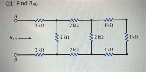 Solved Q Find RAB Chegg Com