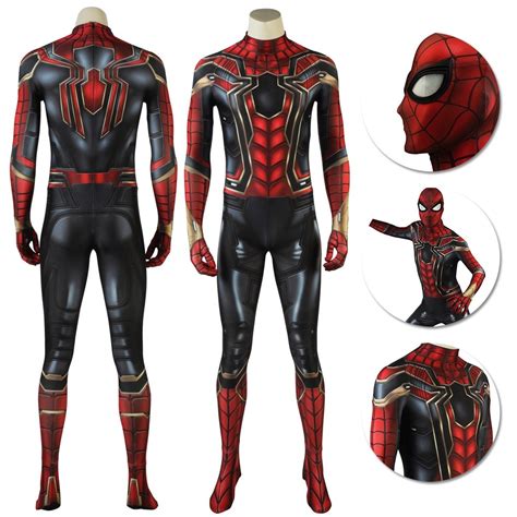Iron Spider Man Suit High Details 3d Printed Spider Man Cosplay Costume