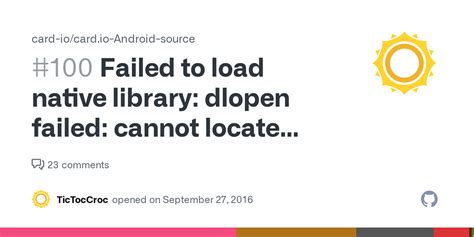 Failed To Load Native Library Dlopen Failed Cannot Locate Symbol Aeabimemcpy Referenced