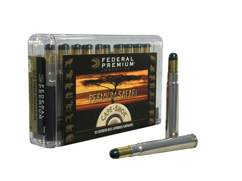 Federal Premium Cape Shok 375 Handh Mag Ammo 300 Grain Woodleigh