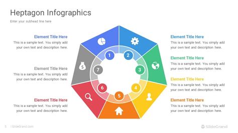 Heptagon Infographics PowerPoint Template Designs SlideGrand