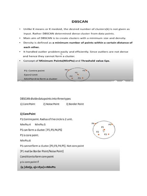 Dbscan Algorithm Pdf