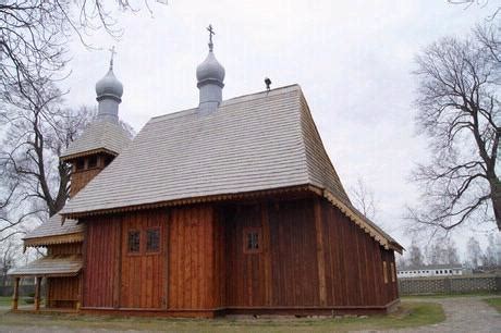 Ortel Królewski - kościół drewniany