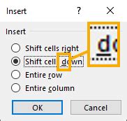 8 Ways To Shift Cells Down In Microsoft Excel How To Excel