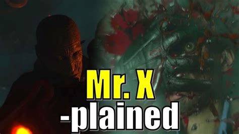 Mr X Explained The T 103 And T 00 Resident Evil 2 Remake Tyrant
