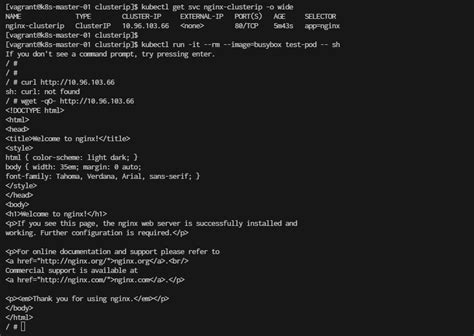 Clusterip Network Kebenetes Cluster