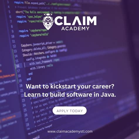 Fullstackjave Codingbootcamp Coding Programming Javascript Claim Academy
