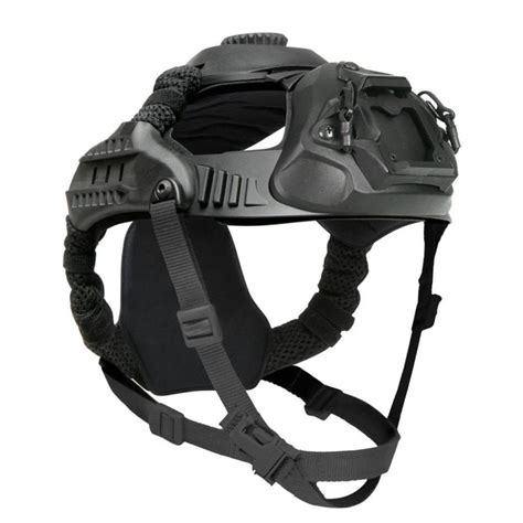Ops Core Skull Crusher Skull Mount System Black — Atomic Defense