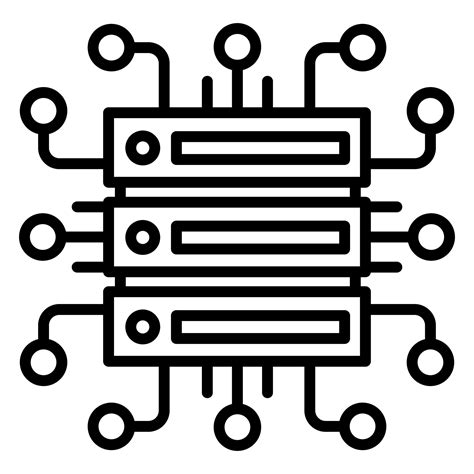 Technology Integration Icon Line Vector Illustration 35824967 Vector Art At Vecteezy