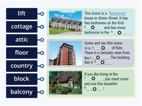 Go Getter 3 Unit 7 Revision 1 Labelled Diagram