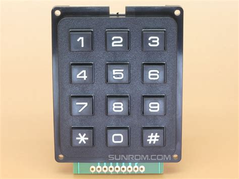 3x4 Matrix Keypad Id 3845 Adafruit Industries Unique Fun 40 Off