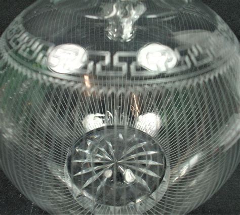 Crystal Glass Magnum Shaft And Globe Decanter Circa 1880 Bada