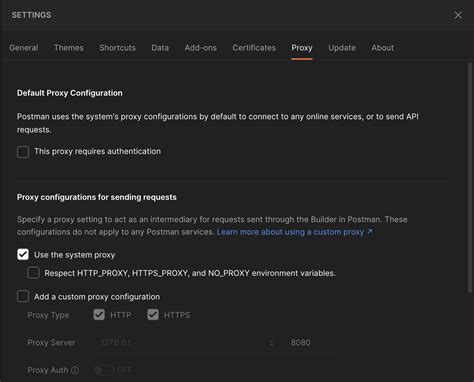 Static IP Solution Configuring Proxy In Postman
