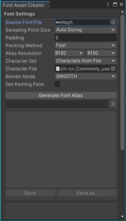Unity TextMeshPro中文显示为方块 小帆敲代码 博客园