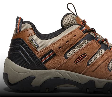 Mens Headout Waterproof Hiking Shoe Bison Keen Footwear