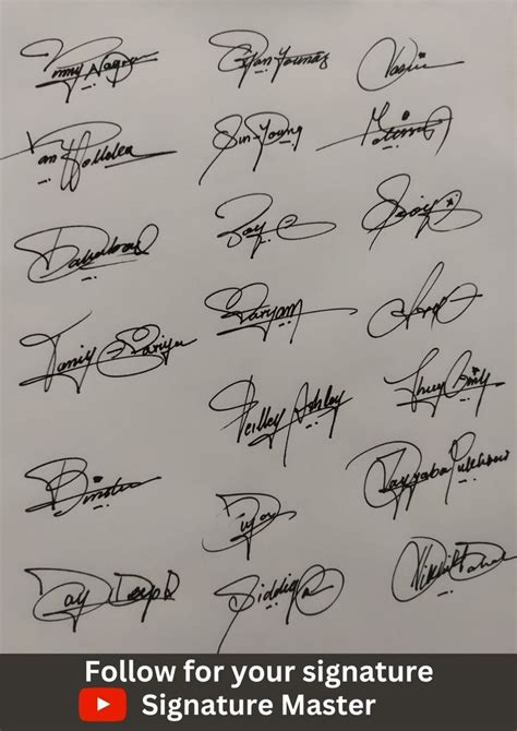 Cool Signature Ideas