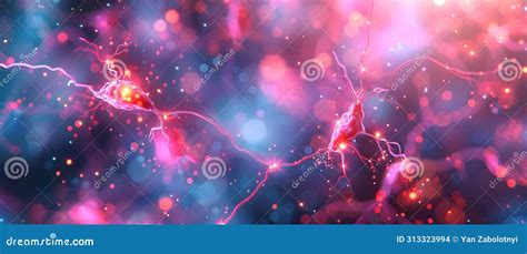 Cerebral Connectivity The Human Brain Integrated With Advanced Computer Technology Royalty Free