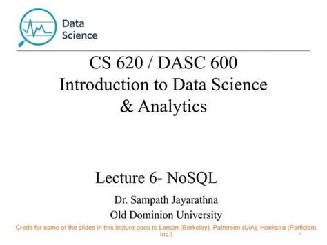 Presentation On Nosql Databases Ppt