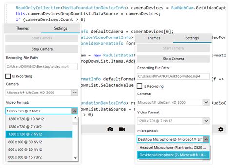 Winforms Webcam Control Progress Telerik Ui For Xamarin