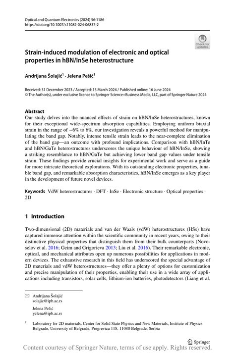 Strain Induced Modulation Of Electronic And Optical Properties In Hbninse Heterostructure