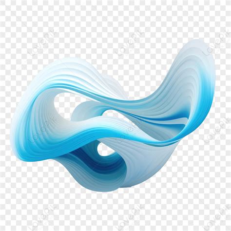 추상 파 기하학적 모양 3d 렌더링현대의물체 Png 일러스트 무료 다운로드 Lovepik