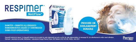 Respimer® Netiflow® Refills 30 Sachets For Nasal Irrigation Patented