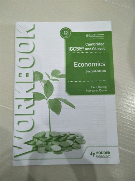Igcse Economics Workbook Hobbies And Toys Books And Magazines Textbooks On Carousell