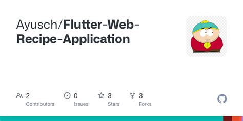 Github Ayusch Flutter Web Recipe Application