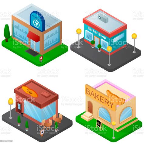 웹 디자인 온라인 상점 응용 프로그램 및 기타 프로젝트에 대 한 현대 그래픽 벡터 무역 건물의 개념 Brand Name Video Game에 대한 스톡 벡터 아트 및 기타