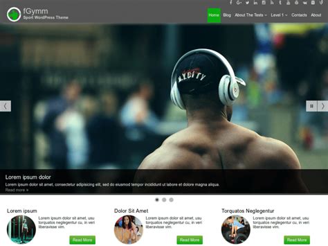 10 Free Personal Training WordPress Themes 2017 Themely