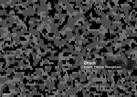 위장 패턴 배경입니다 텍스처 군사 위장 육군 사냥입니다 디지털 위장 패턴 배경입니다 위장에 대한 스톡 벡터 아트 및 기타 이미지 위장 갈색 구별하기 힘든 Istock