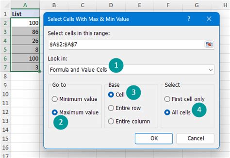 Höchsten Wert in Excel finden Schritt für Schritt Anleitung